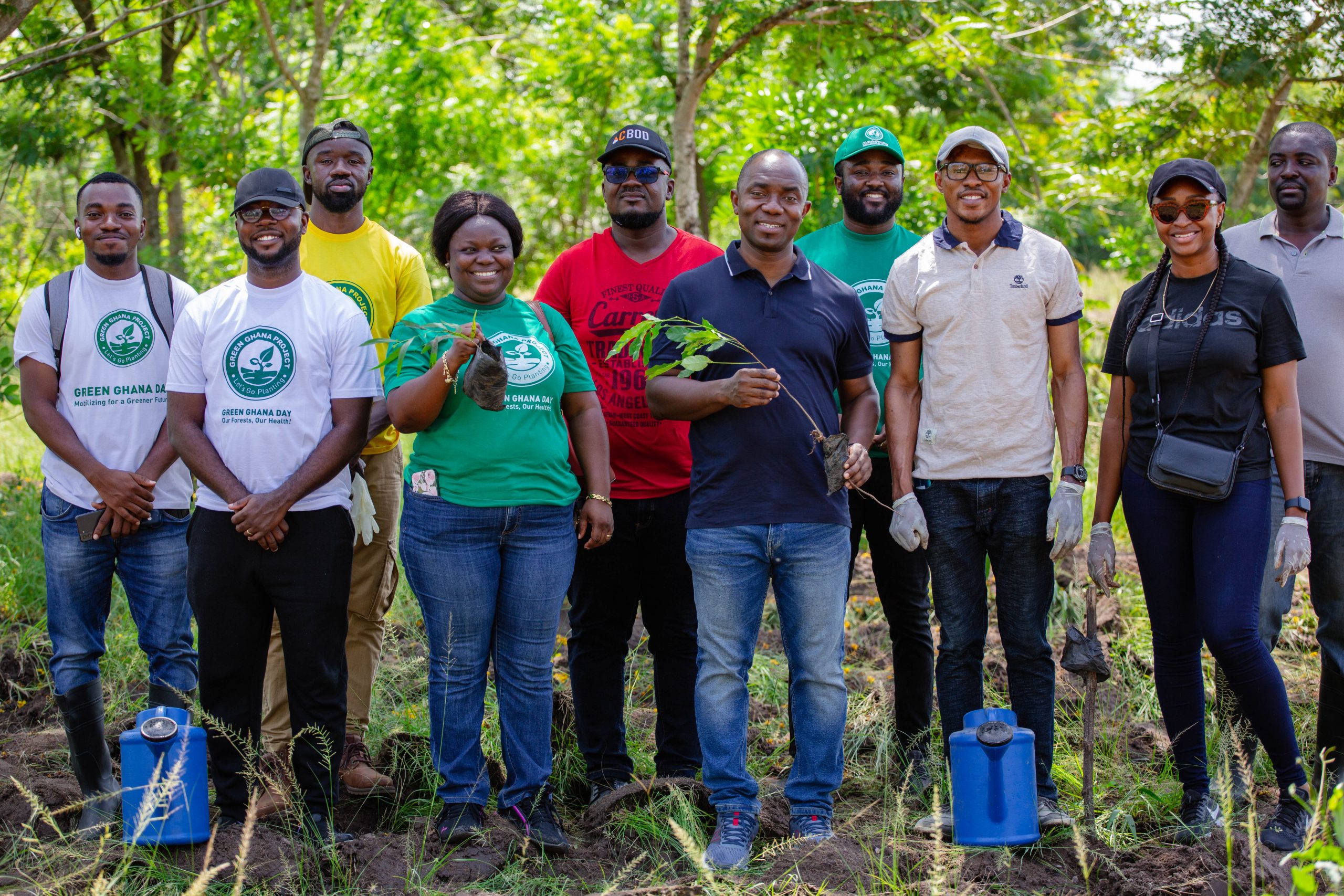 CBOD plants one thousand trees in support of Green Ghana Initiative ...